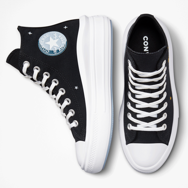 Converse Sneakers high top femei Converse Chuck Taylor All Star Move ...