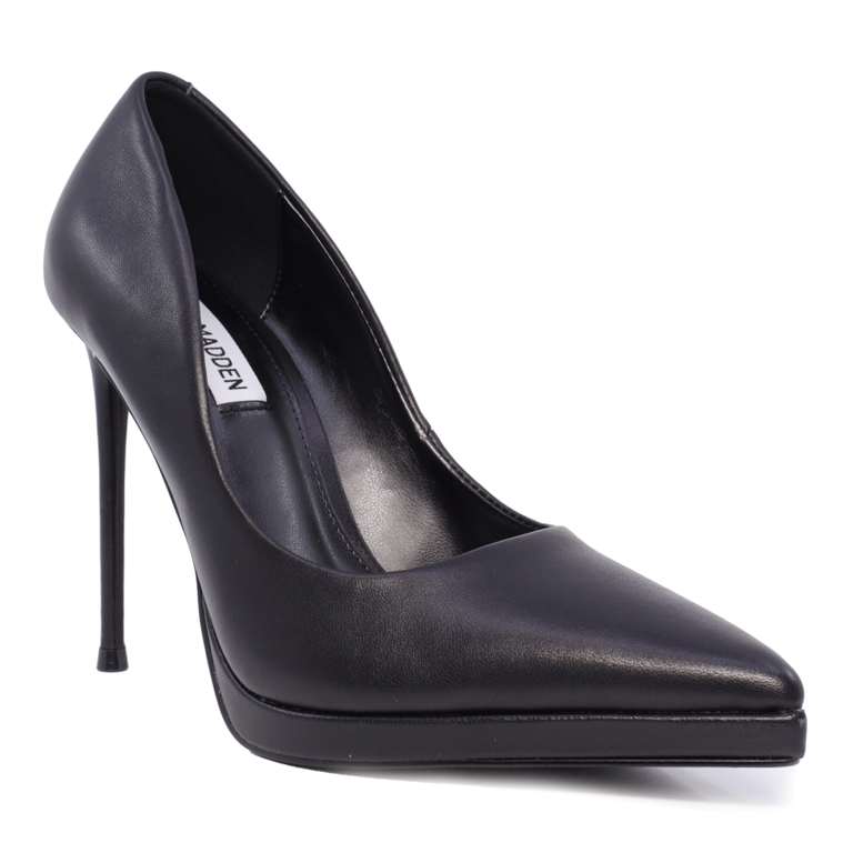 Steve Madden Chaussures à talons aiguilles en cuir noir pour femmes de ...