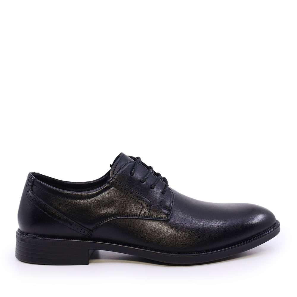Benvenuti MEN'S DERBY SHOES WELCOME BLACK LEATHER 2021BP7220N ...