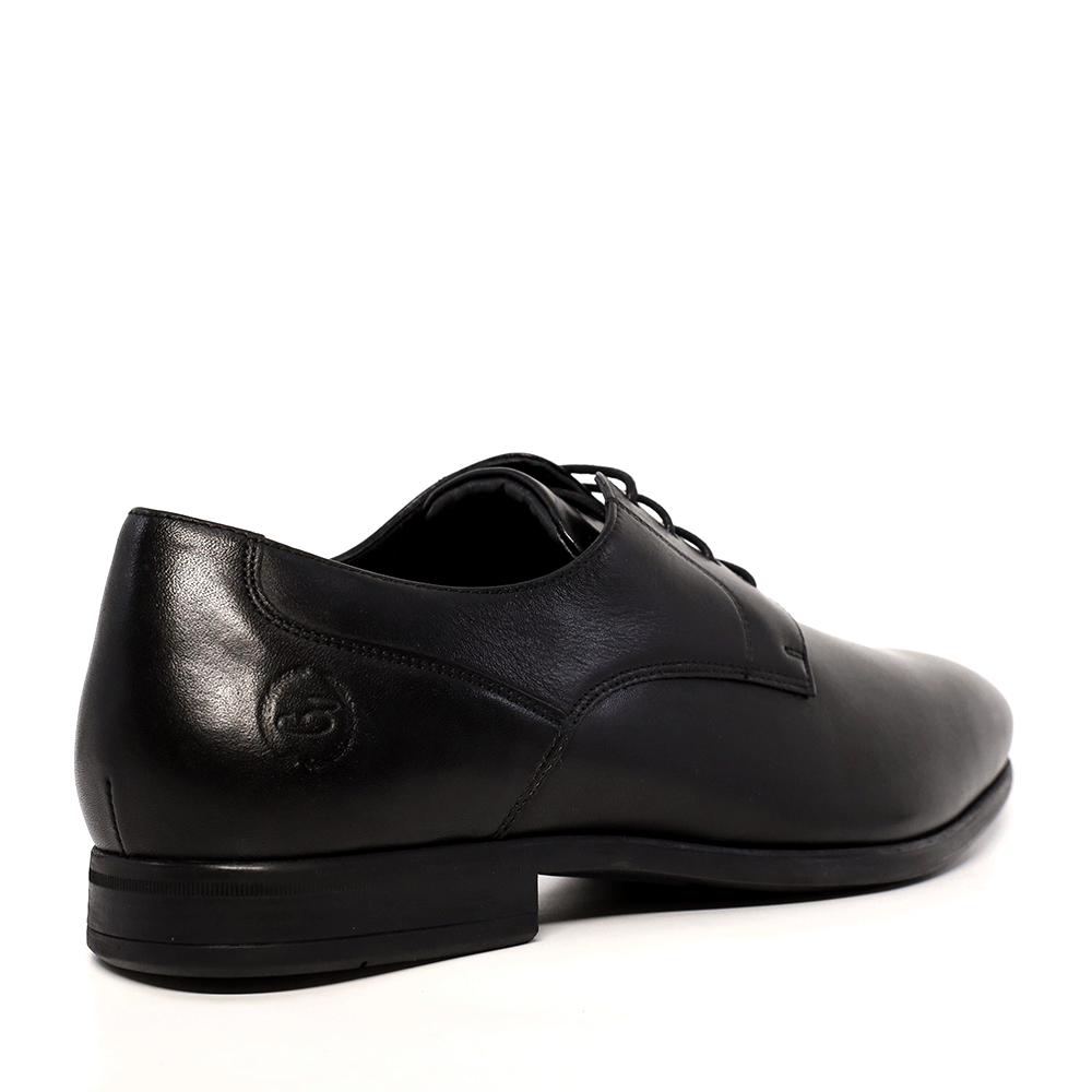 Benvenuti Pantofi derby bărbați Benvenuti negri din piele 2160BP3300N ...