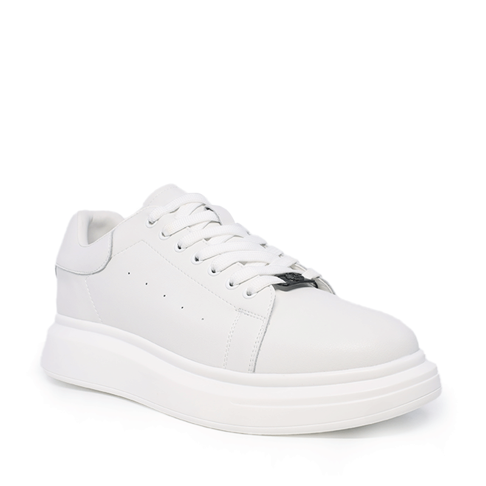 Benvenuti Sneakers bărbați Benvenuti albi din piele 3851bp311a, pantofi ...