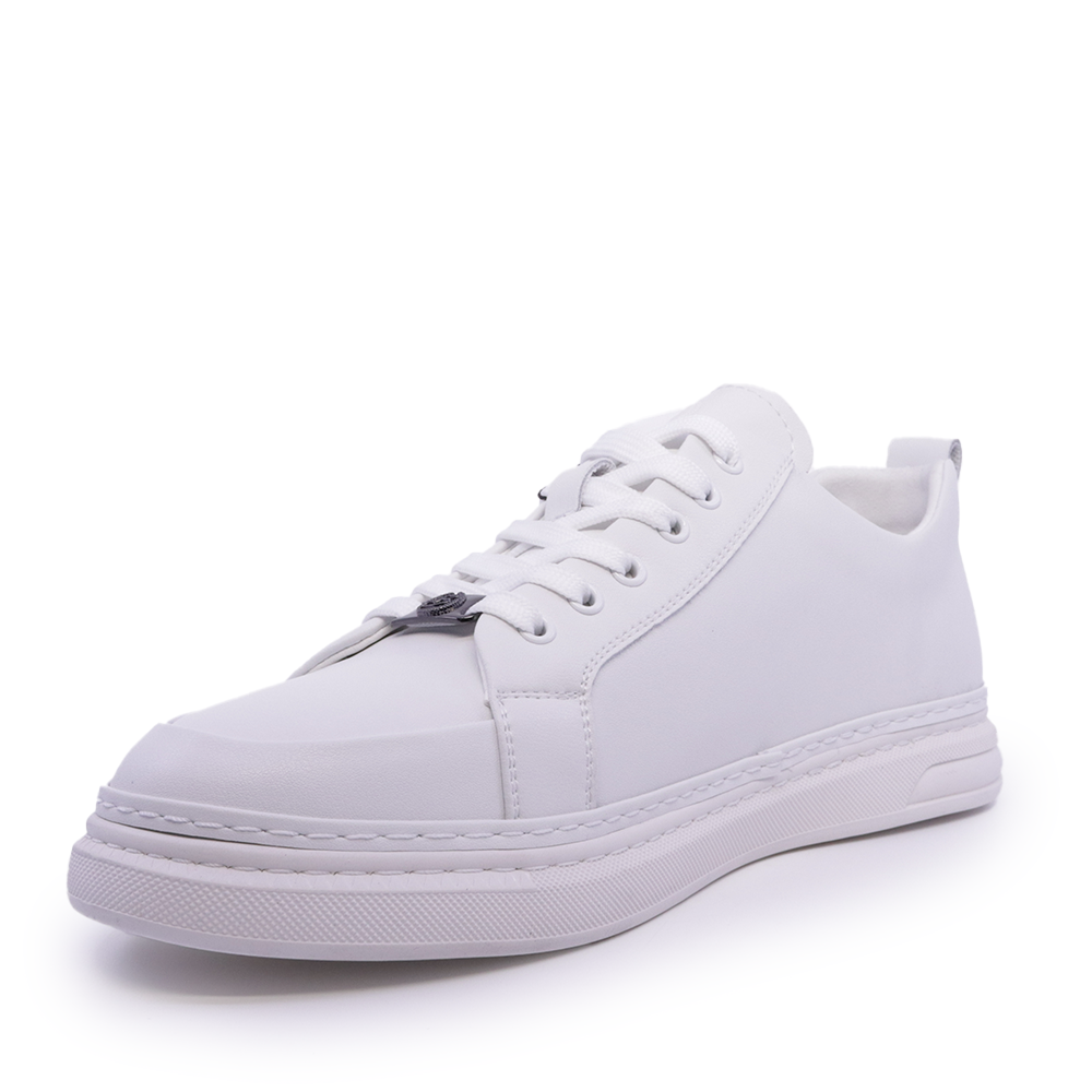 Benvenuti Sneakers bărbați Benvenuti albi din piele 3858BP540A, pantofi ...