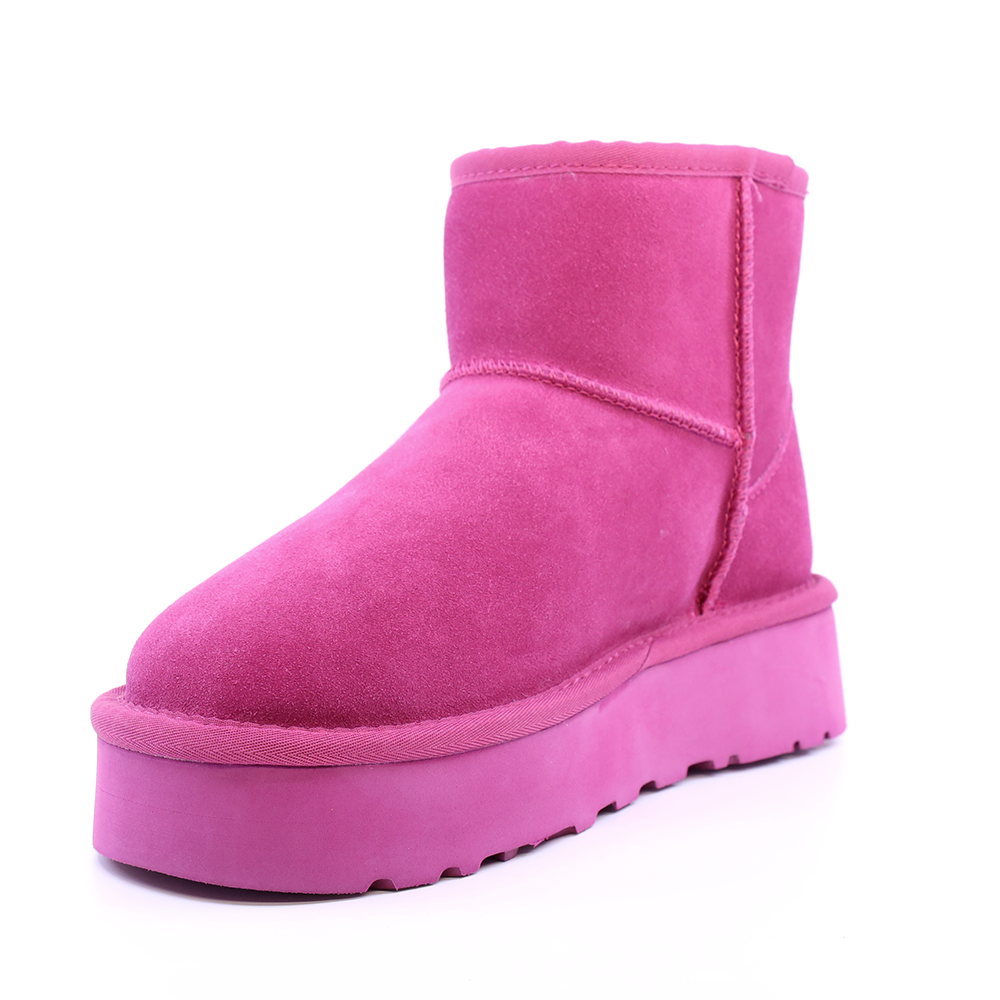 Benvenuti Ghete Benvenuti cu blana naturala din piele intoarsa ...