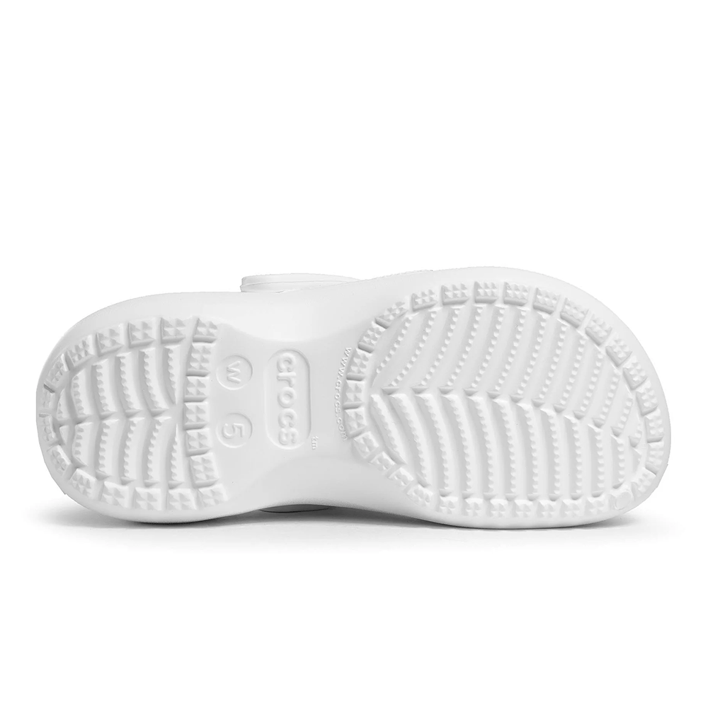 Crocs Saboți femei CROCS Classic Platform Clog W albi 3897DSL206750A ...