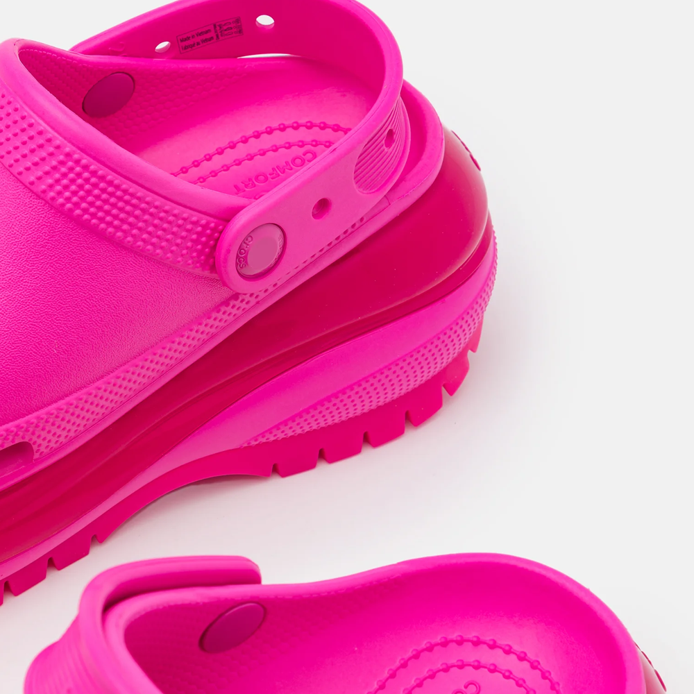Crocs Saboți femei CROCS Mega Crush Clog fuchsia 3907DSL207988FU, crocs ...