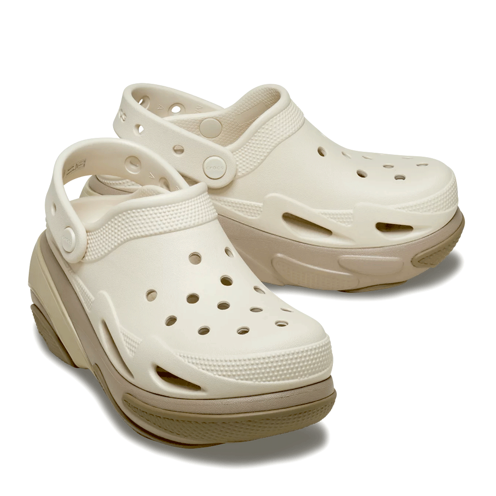 Crocs Women's clogs CROCS Bubble Crush Clog taupe 3909DSL210061TA ...