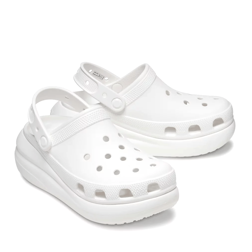 Crocs Saboți femei CROCS Crush Clog albi 3899DSL207521A, crocsi albi ...