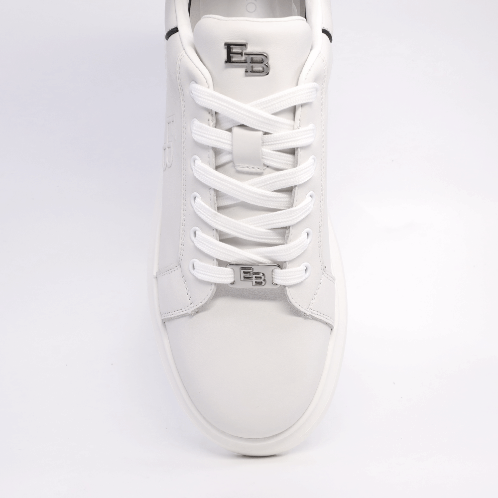 Enzo Bertini Sneakers bărbați Enzo Bertini albi din piele naturală cu ...