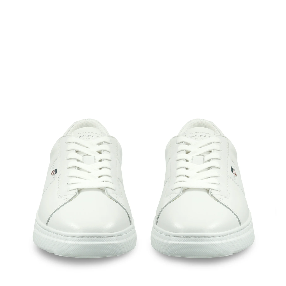 Gant Sneakers bărbați Gant Joree albi din piele 1749BP631874A, pantofi ...