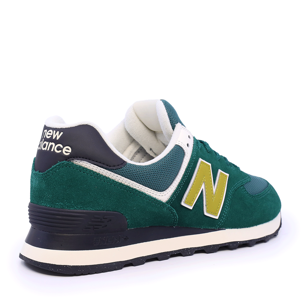 New Balance Sneakers bărbați New Balance 547 verzi din piele întoarsă ...