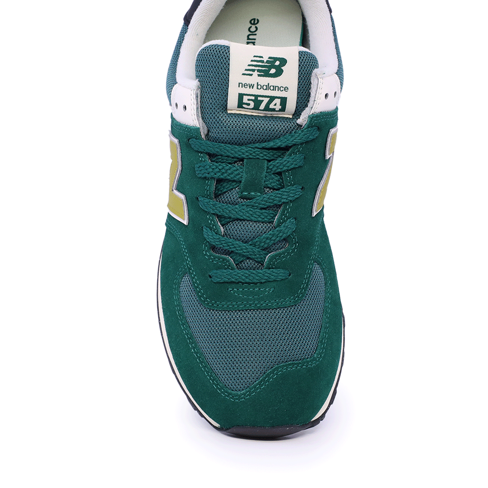 New Balance Sneakers bărbați New Balance 547 verzi din piele întoarsă ...